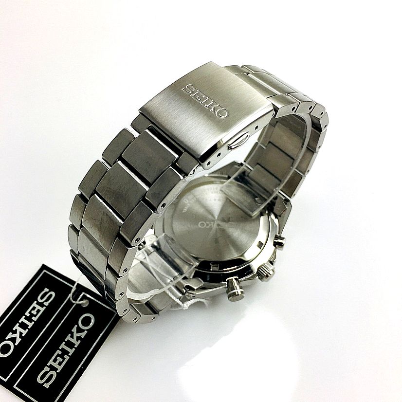 Men's Seiko Core Stainless Steel Chronograph Watch SSB397P1