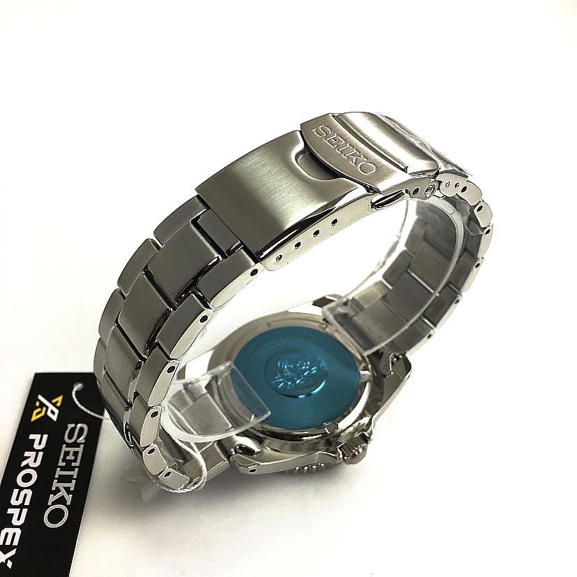 Men's Seiko Prospex Steel Diver's Solar Power Watch SNE585