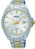 Men's Seiko Two Tone Stainless Steel Classic Watch SUR211 SUR211P1