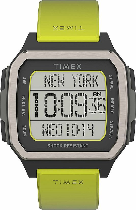 Men's Timex Expedition Yellow Silicone Strap Watch TW5M28900