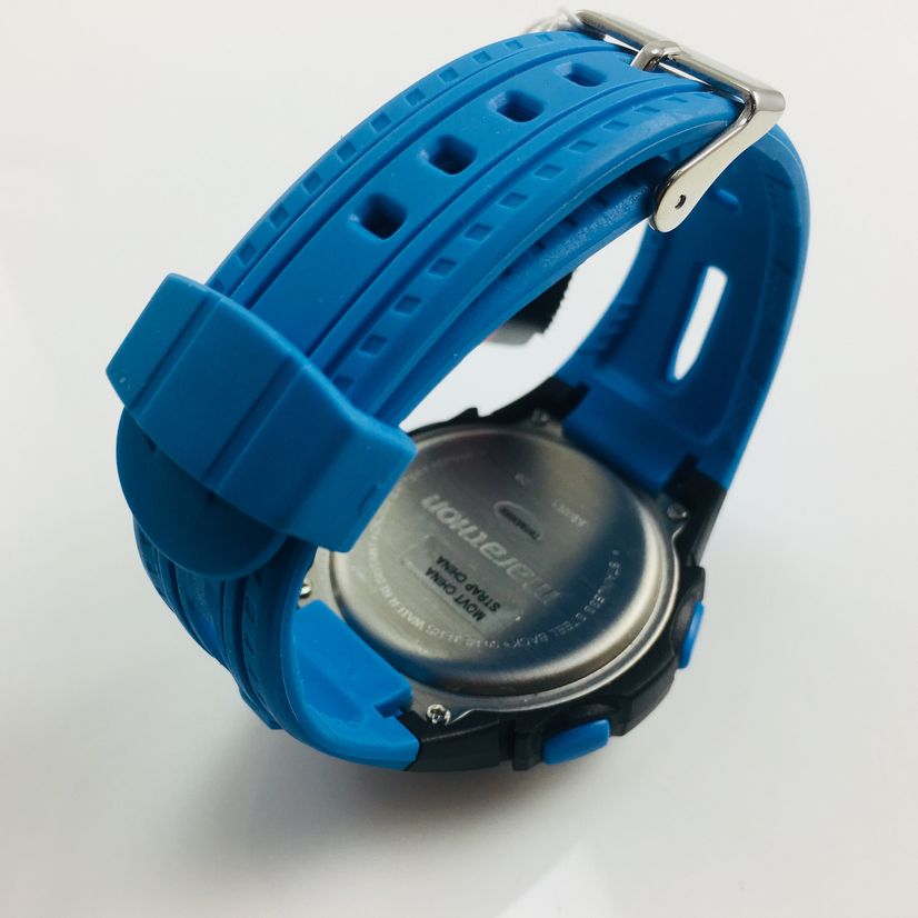 Men's Timex Full Size Marathon Digital Blue Resin Watch TW5M06900