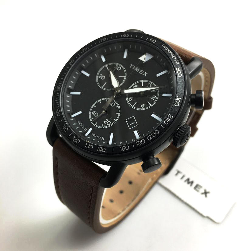 Men's Timex Military Chronograph Gunmetal Tone Watch TW2U02100