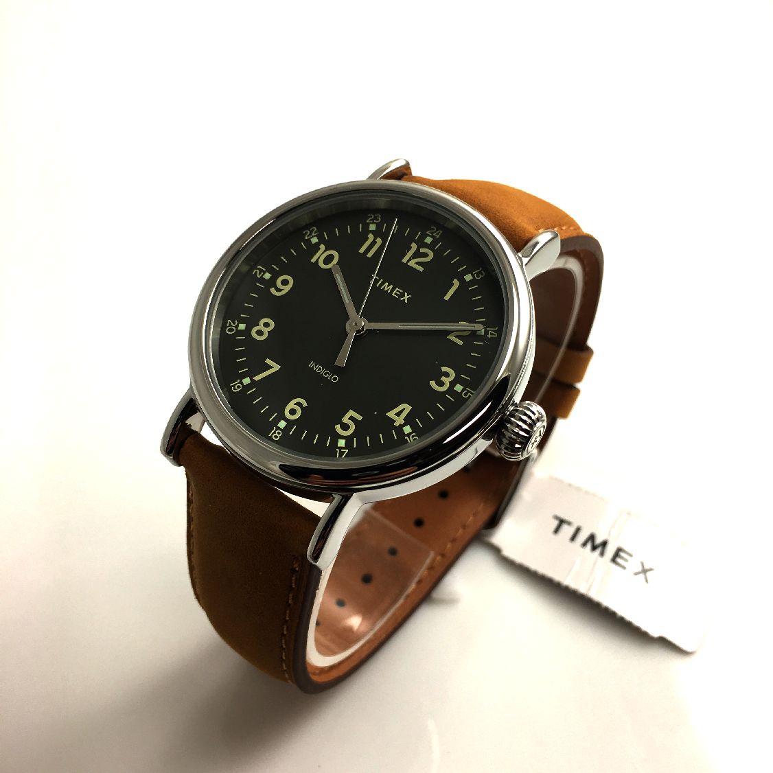Men's Timex Standard 40mm Quartz Brown Strap Watch TW2V27700