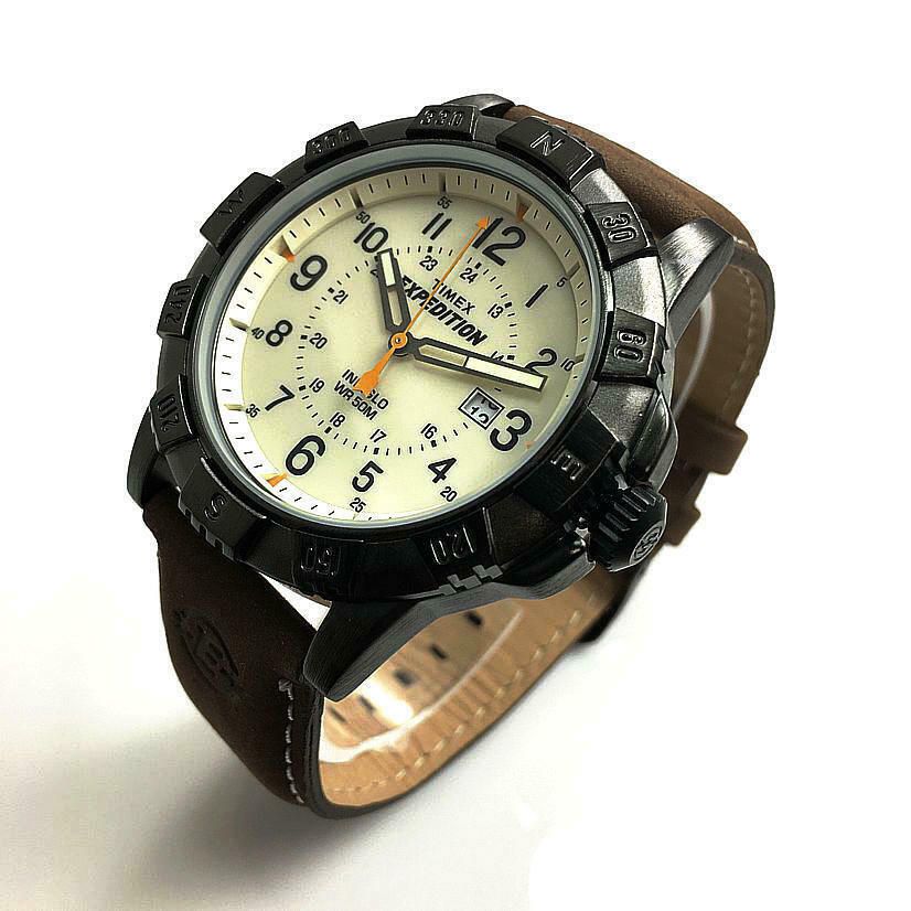 Men's Brown Timex Expedition Rugged Metal Watch T49990
