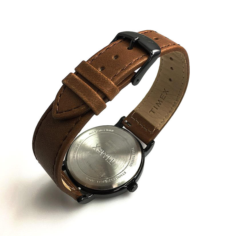 Men's Timex Weekender Classic Brown leather Band Watch TW2T30500