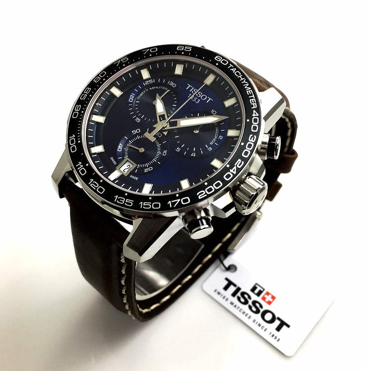 Men's Tissot 1853 Supersport Chronograph Swiss Sport Watch T1256171604100