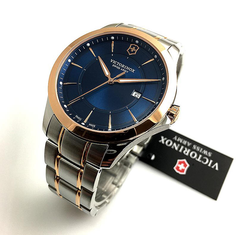 Men's Victorinox Swiss Army Alliance Two Tone Classic Steel Elegant ...