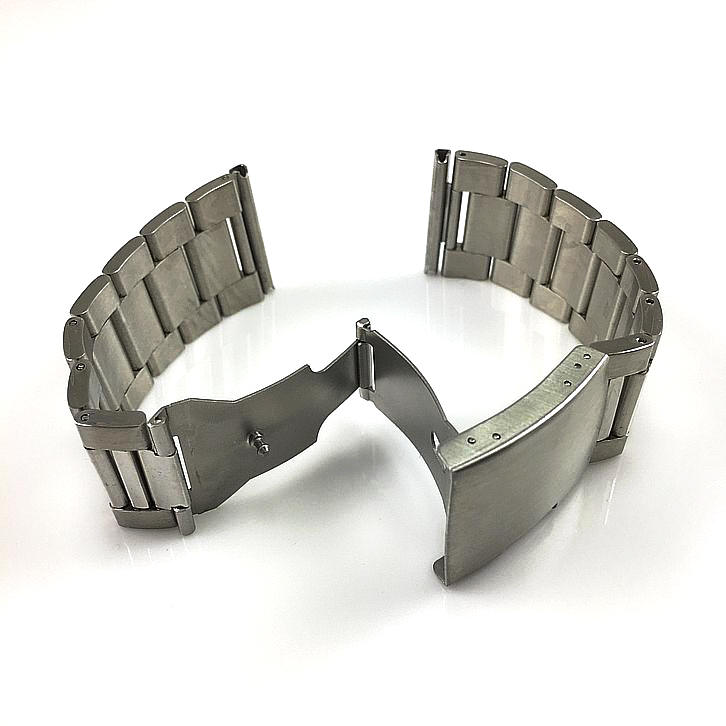 Seiko Compatible Stainless Steel Metal 28mm 30mm Replacement Watch Band ...