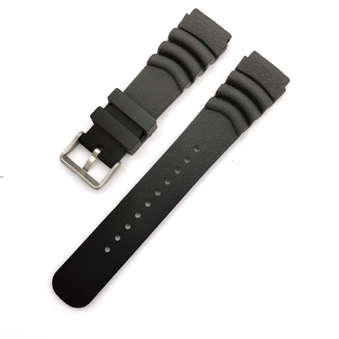 Steel & Silicone Replacement Watch Band Strap Seiko SRPE93 4R36-04Y0 ...