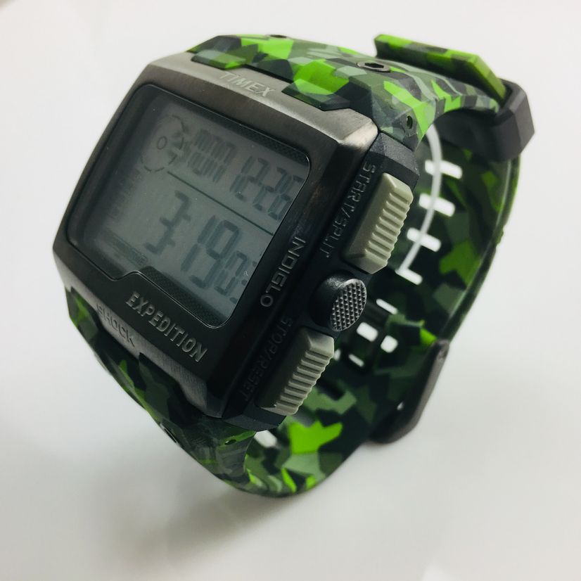 Timex Expedition Grid Shock Resistant Chrono Watch TW4B07200