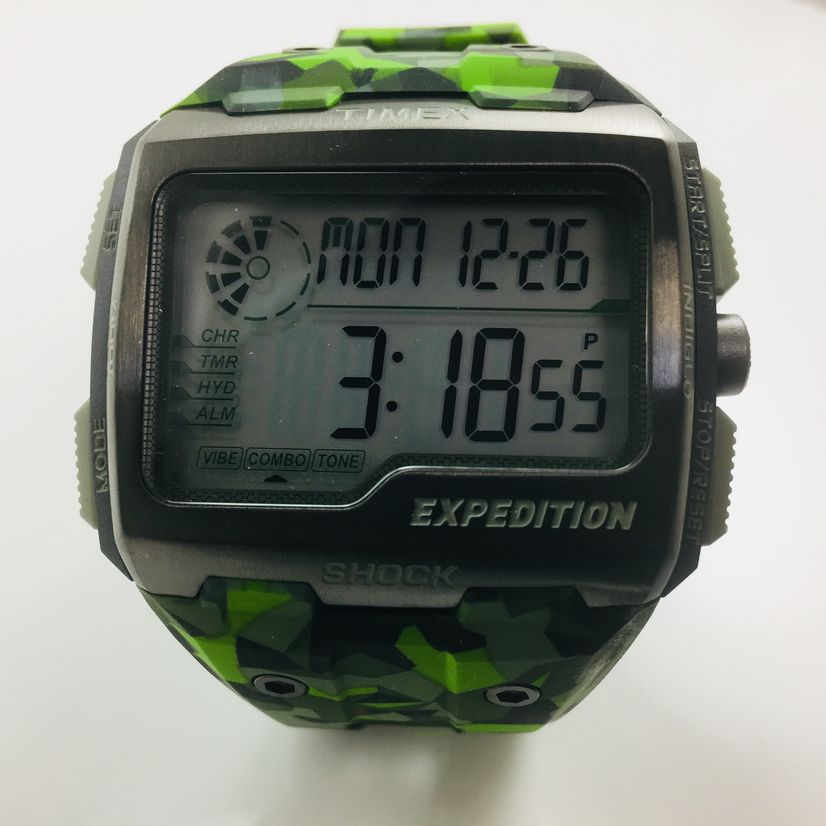 Timex Expedition Grid Shock Resistant Chrono Watch TW4B07200