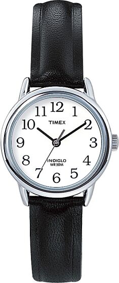 Timex Watch Easy Reader T20441 25mm Leather Strap Womens