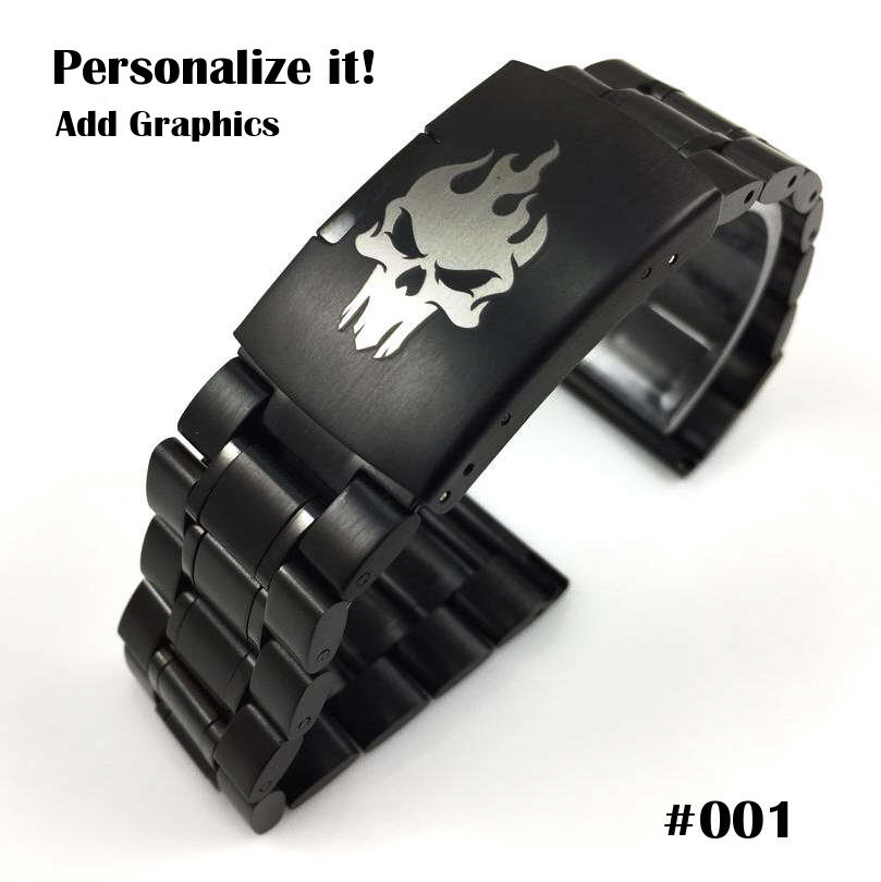 Fossil Compatible Steel Metal Bracelet Replacement Watch Band Strap PVD ...