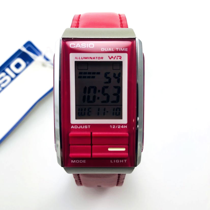 Women's Casio Futurist Chronograph Digital Watch LA201WBL-4A