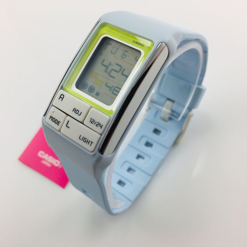 Women's Casio Poptone Light Baby Blue Digital Watch LDF51-2A