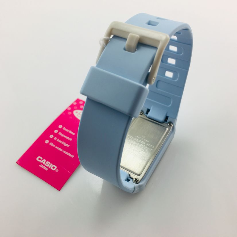 Women's Casio Poptone Light Baby Blue Digital Watch LDF51-2A