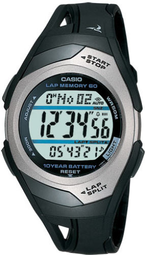 Women's Casio Sport Runner 60-Lap Memory Watch STR300C-1V