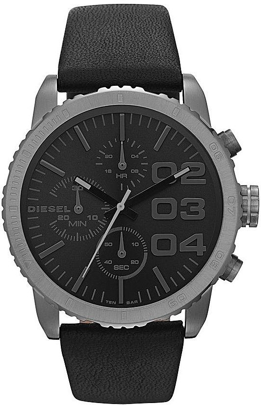 Women's Diesel Black Chronograph Steel Watch DZ5329