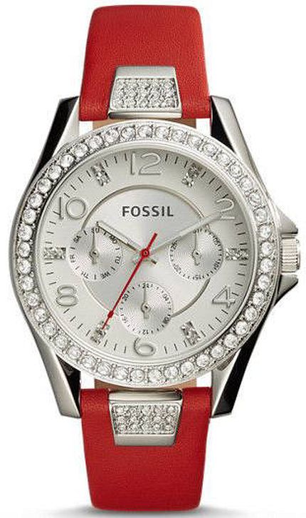 Women's Fossil Riley Multifunction Crystallized Watch ES4111