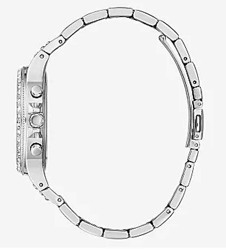 Women's Guess Crystallized Stainless Steel Glitz Watch GW0320L1