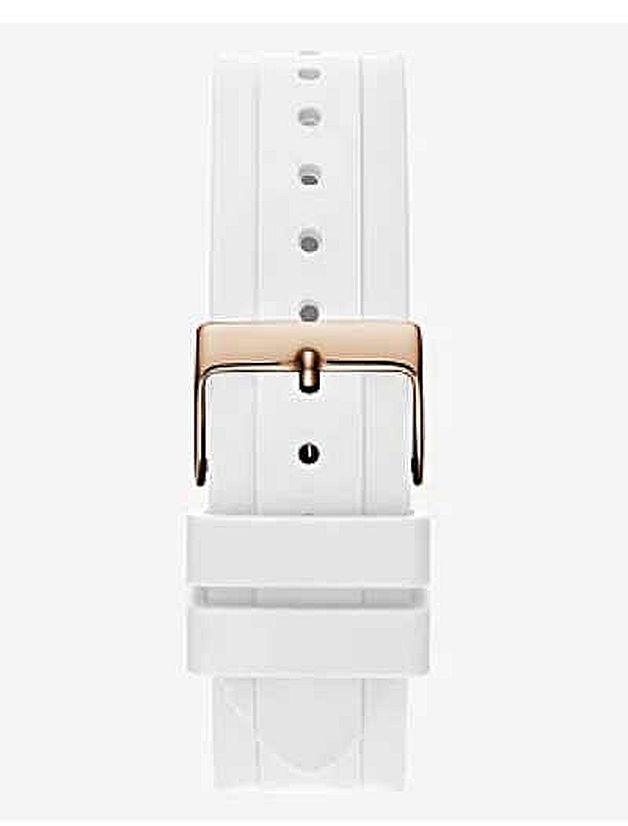 Women's Guess Rose Gold Crystallized Multifunction Watch GW0257L2