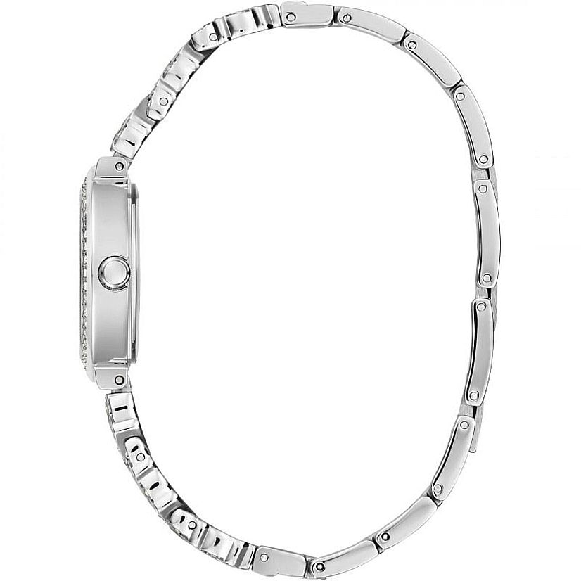 Women's Guess Steel Elegant 28mm Crystallized Glitz Watch GW0476L1