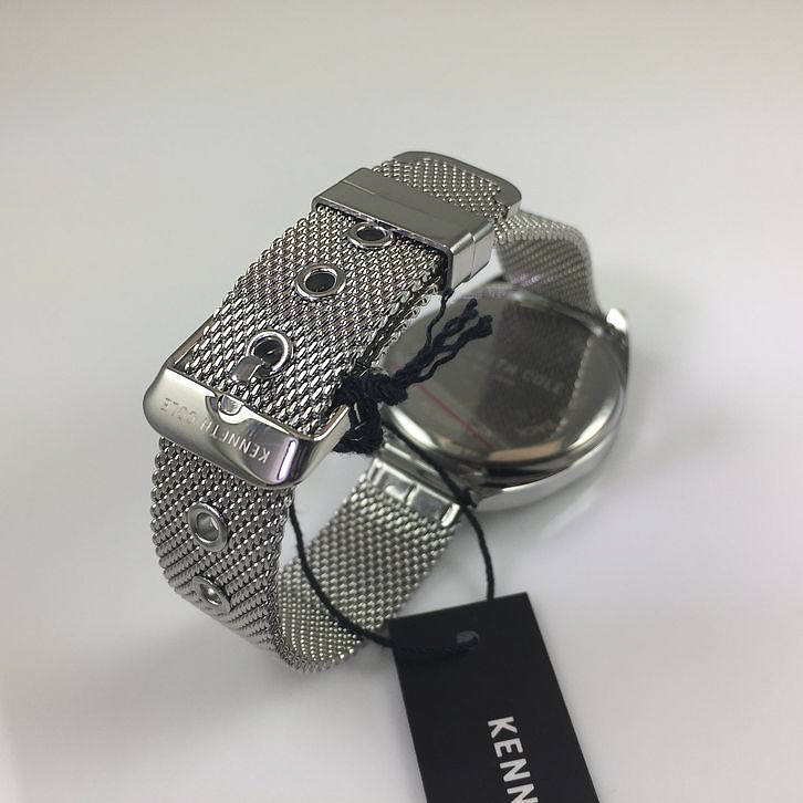 Women's Kenneth Cole Crystallized Mesh Band Watch KC50051004