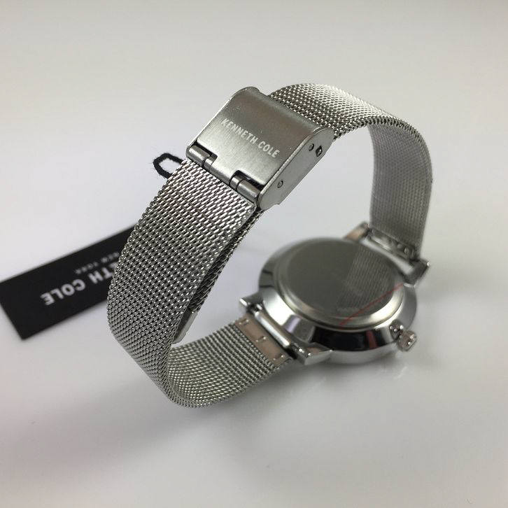 Women's Kenneth Cole Steel Mesh Band Watch KC50046007