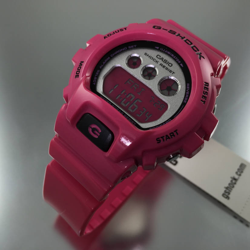 Women's Pink Casio G-Shock S Series Watch GMDS6900CC-4