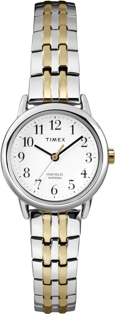 Women's Timex Easy Reader 12mm Stainless Steel Band Watch T2P298