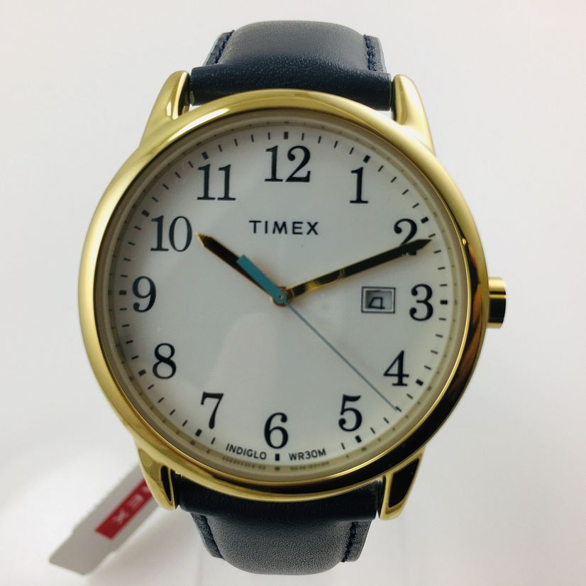 Women's Timex Easy Reader Blue Leather Band Watch TW2R62600