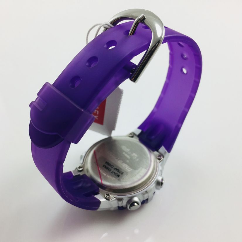 Women's Timex Marathon Mid Size Purple Resin Digital Watch T5K816