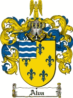 Alva Coat of Arms / Family Crest