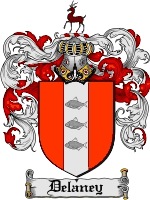 Delaney Coat of Arms / Delaney Family Crest