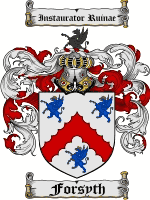 Forsyth Coat of Arms / Forsyth Family Crest