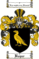 Roper Coat of Arms - English