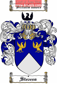 Stevens Coat of Arms / Stevens Family Crest