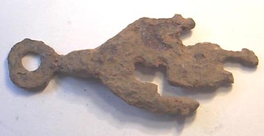 Elaborate And Strange Roman Iron Key