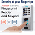 Enforcer Biometric Weatherproof Fingerprint Reader And Keypad
