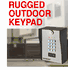 Heavy-Duty Outdoor Access Control Keypad With Proximity Reader