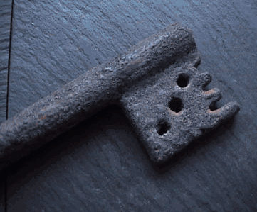 Large Impressive Roman Key Circa 100 A.D