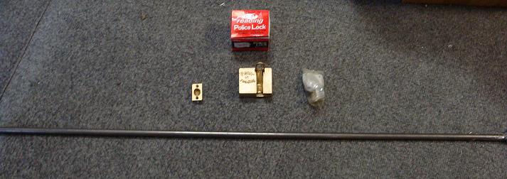 Original Fox Style Floor Mounted Police Lock