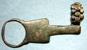 Roman bronze key, 1st - 3rd c. AD