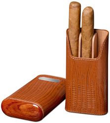 Brizard Cigar Cases - Genuine Leather Cigar Cases