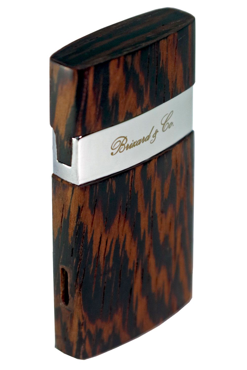 Brizard & Co Venezia Single Jet Flower Flame Lighter - Wenge