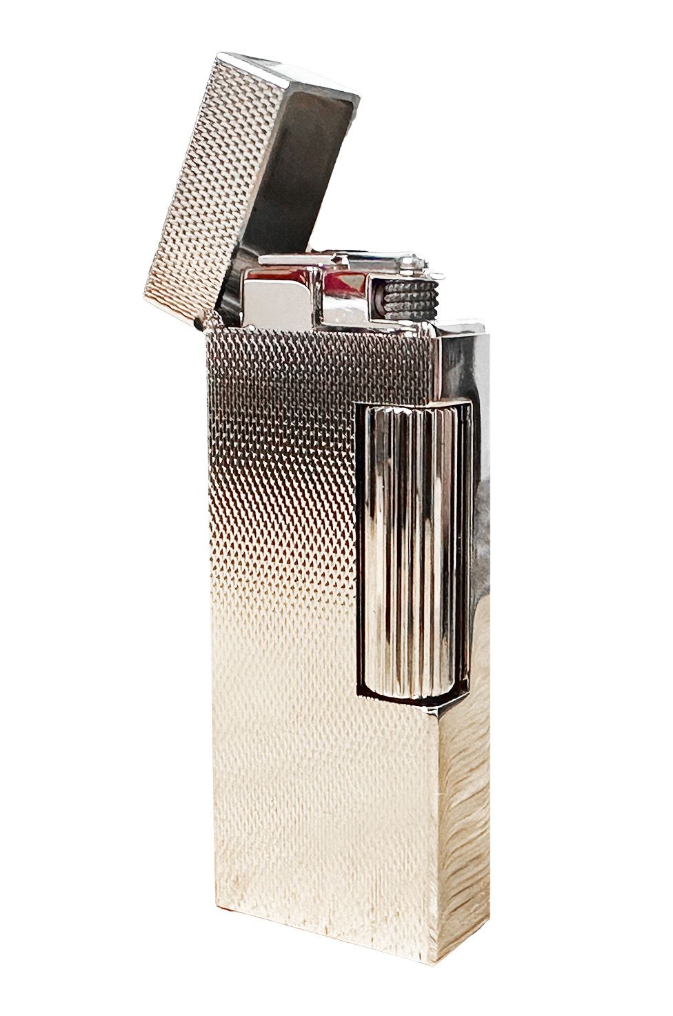 Dunhill Rollagas Barley Palladium Plate Lighter