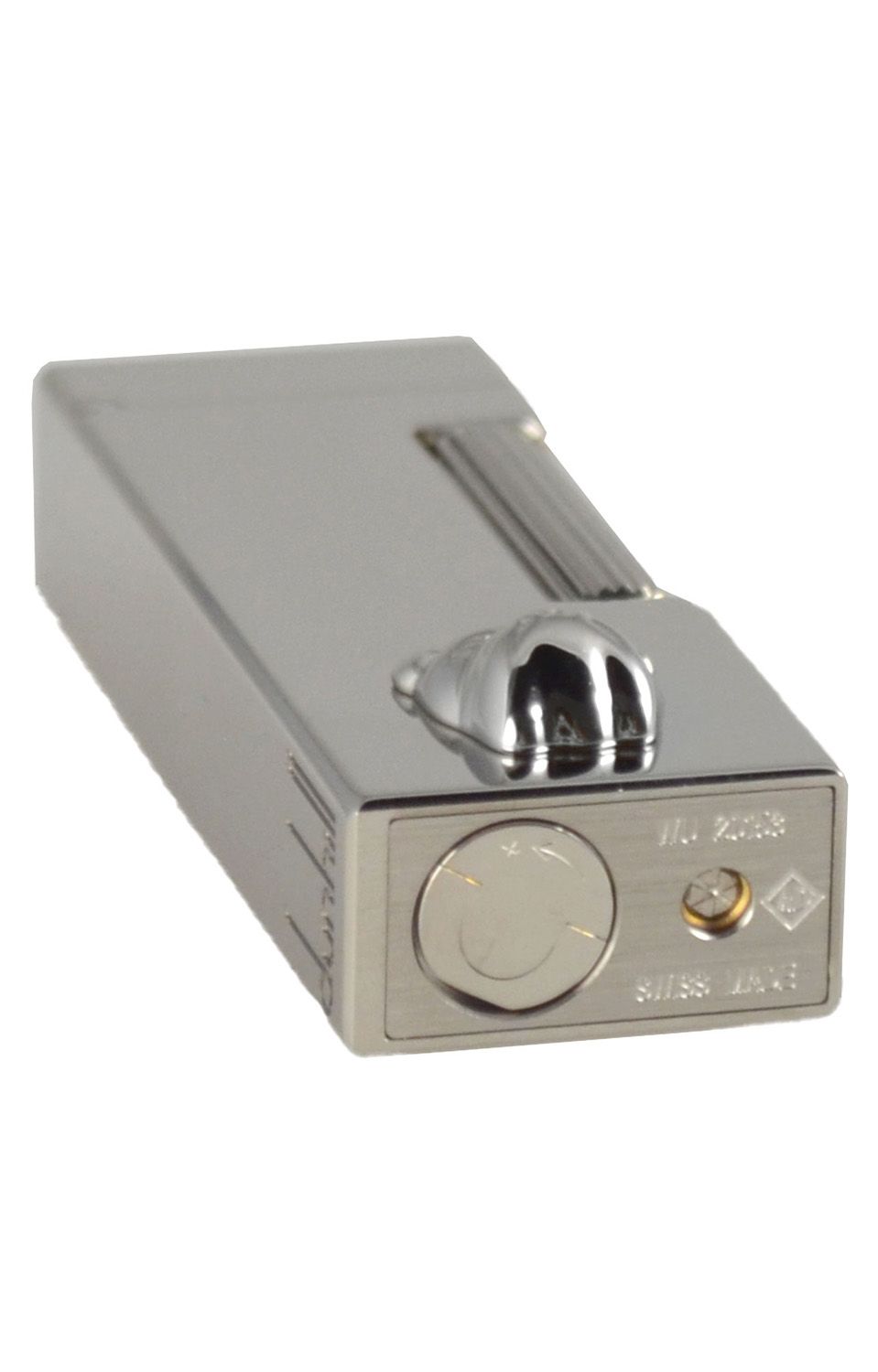 Dunhill Rollagas Bulldog Facet Palladium Cigar Lighter