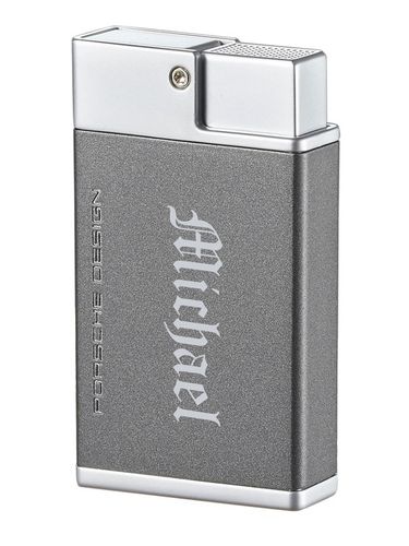 Porsche Design Baden Double Torch Flame Lighter - Grey