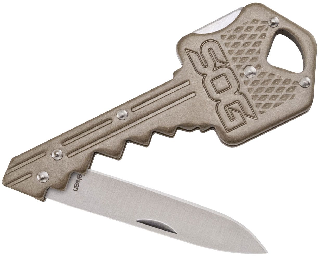 SOG Brass Key Knife