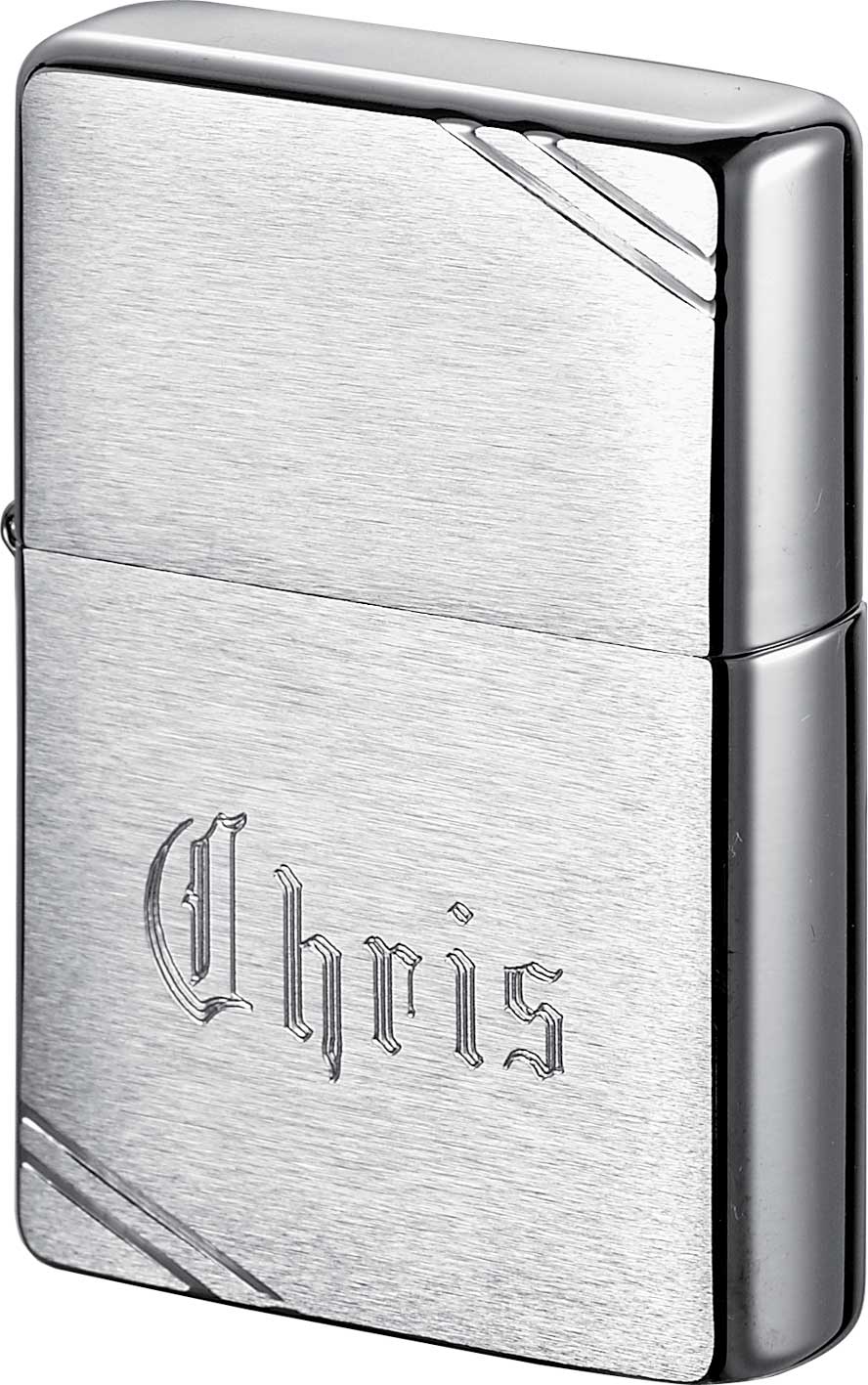 Vintage Brushed Zippo Lighter Personalized w-Free Engraving